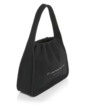 Alexander Wang Ryan Large Drawstring Shoulder Bag - Black