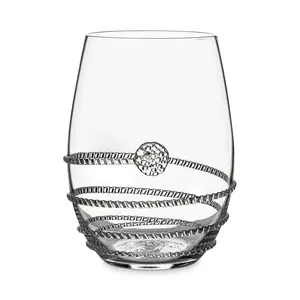 JULISKA Heritage Stemless Wine Glasses, Assorted Set Of 4