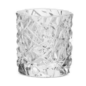 ORREFORS Carat Small Candle Holder
