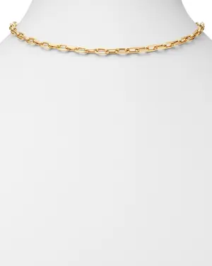 ZOE LEV 14k Yellow Open Link Chain Necklace