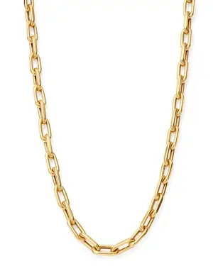 ZOE LEV 14k Yellow Open Link Chain Necklace