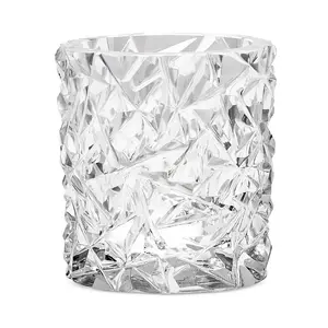 ORREFORS Carat Medium Candle Holder - Clear
