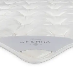 SFERRA Sogni Comfort Topper, King Exclusive - Snow