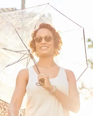 TOTES Ultra Clear Umbrella