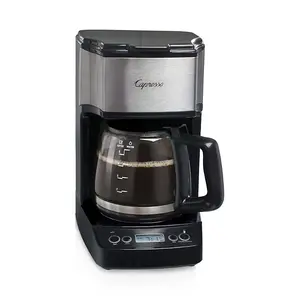 CAPRESSO 5 Cup Mini Drip - Black/ Silver