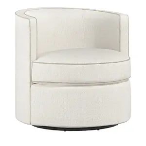 BERNHARDT Flora Swivel Chair - - Cream