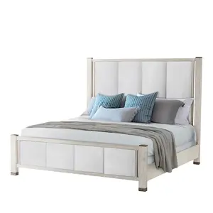 THEODORE ALEXANDER Breeze King Bed - White