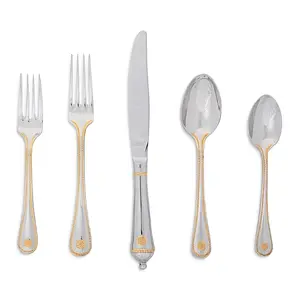 JULISKA Berry & Thread Polished With Gold 5 Piece Place Setting - Polished/g