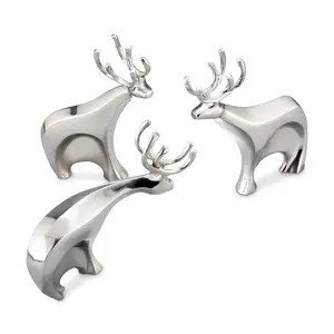 NAMBE Dasher Reindeer Figurine Set