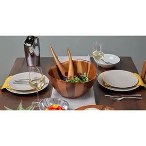 NAMBE Harmony Salad Bowl Set - Wood
