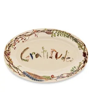 JULISKA Forest Walk Gratitude 15 Platter - Café Au Lait