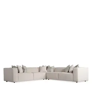 BERNHARDT Bloomingdale's Gardena Sectional Exclusive - - Cream