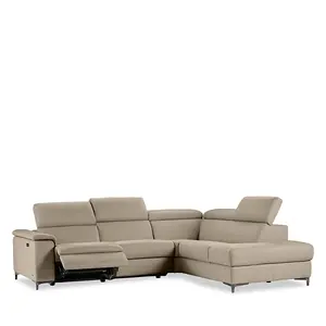 GIUSEPPE NICOLETTI Nuccio Power Reclining Sectional Torello Beige