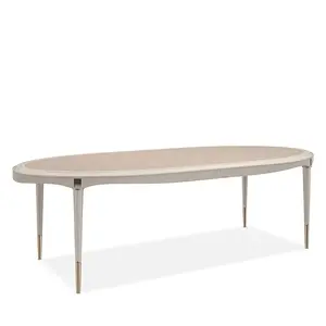 CARACOLE Love Feast Dining Table - Matte Pearl