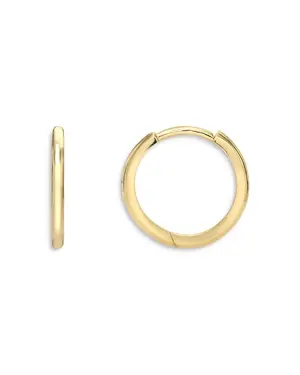 ZOE LEV Zoe Lev 14K Yellow Gold Medium Huggie Earrings
