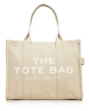 Marc Jacobs Canvas Large Tote Bag - Beige