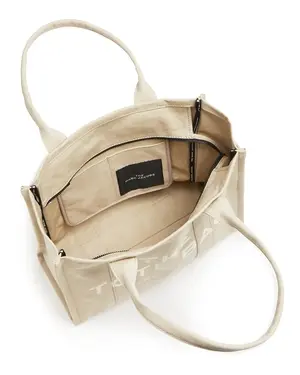 Marc Jacobs Canvas Large Tote Bag - Beige