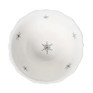 JULISKA Country Estate Winter Frolic Cereal Ice Cream Bowl - Evergreen