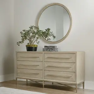 HOOKER FURNITURE Cascade Six-drawer Dresser - Taupe