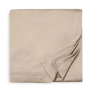 SFERRA Favo Coverlet, Full/queen - Latte