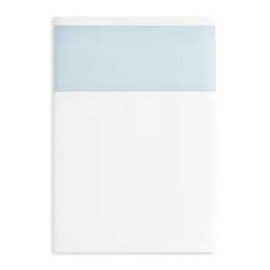 SFERRA Casida Flat Sheet, Full/queen White/poolside