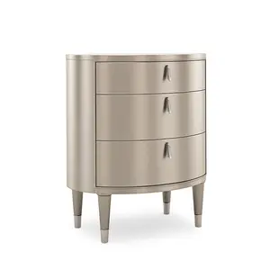 CARACOLE Bedside Beauty Nightstand - Gray