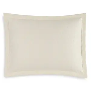 SFERRA Favo Standard Sham - Ivory