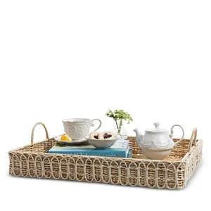 JULISKA Provence Rattan Rectangular Tray