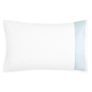 SFERRA Casida King Pillowcase, Pair White/poolside