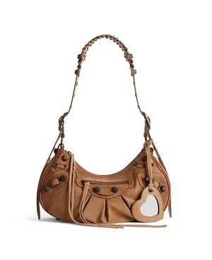 Balenciaga Le Cagole Shoulder Bag - Camel