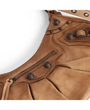 Balenciaga Le Cagole Shoulder Bag - Camel