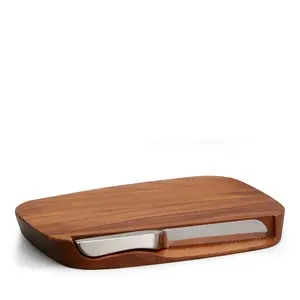NAMBE Blend Bread Board & Knife - Brown