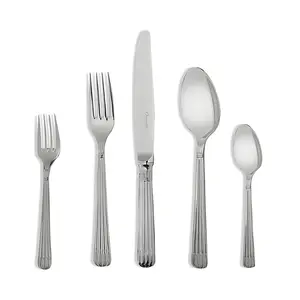 Christofle Osiris Stainless Steel 5-piece Place Setting - No Color