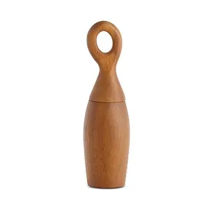 NAMBE Portables 7.75 Wood Salt And Pepper Mill - Brown