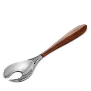 NAMBE Curvo Serving Fork - Silver