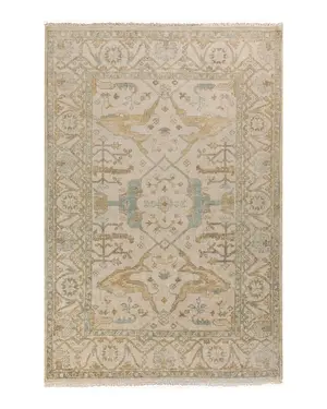 SURYA Antique Area Rug, 7'9 X 9'9 - Sage/khaki Camel