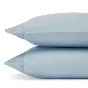 SFERRA Fiona Standard Pillowcase, Pair Dusty Blue