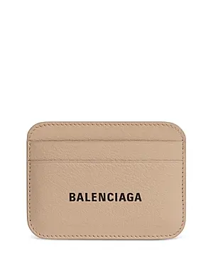 Balenciaga Cash Card Holder Warm Beige/black