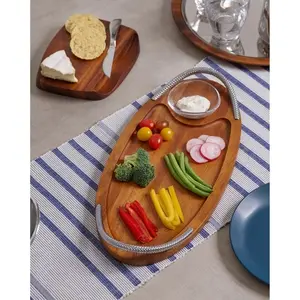 NAMBE Luna Serving Board With Dipping Dish Exclusive