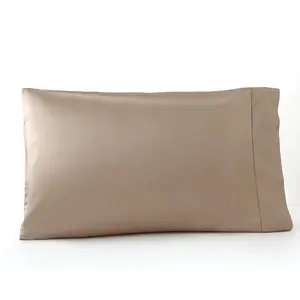 SFERRA Giotto King Pillowcase, Pair - Dark Khaki