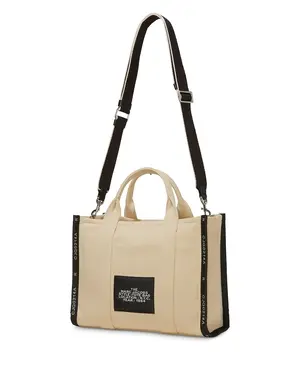 Marc Jacobs The Jacquard Medium Tote Bag - Warm Sand/nickel