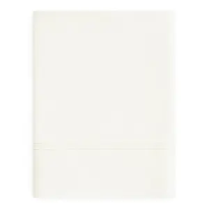 SFERRA Grande Hotel Flat Sheet, Twin Ivory/ivory