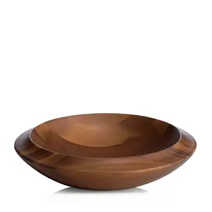 NAMBE Skye Wood Centerpiece - Brown