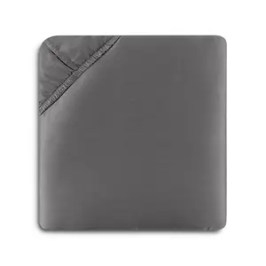 SFERRA Giotto Fitted Sheet, Queen - Titanium