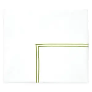 SFERRA Grande Hotel Flat Sheet, King White/fern