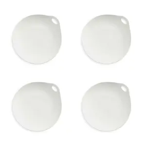 NAMBE Portables Salad Plates, Set Of 4 - White