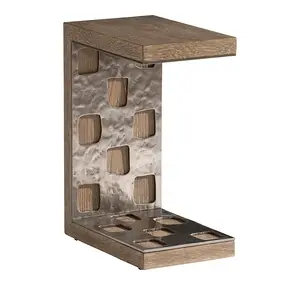 BERNHARDT Aventura Accent Table - Medium Brown