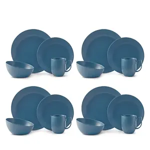NAMBE Orbit 16 Piece Place Setting Blue