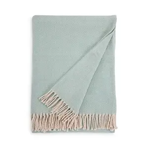 SFERRA Celine Throw Aqua Blue