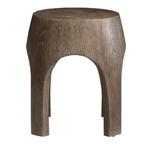 BERNHARDT Casa Paros Side Table - Dark Brown